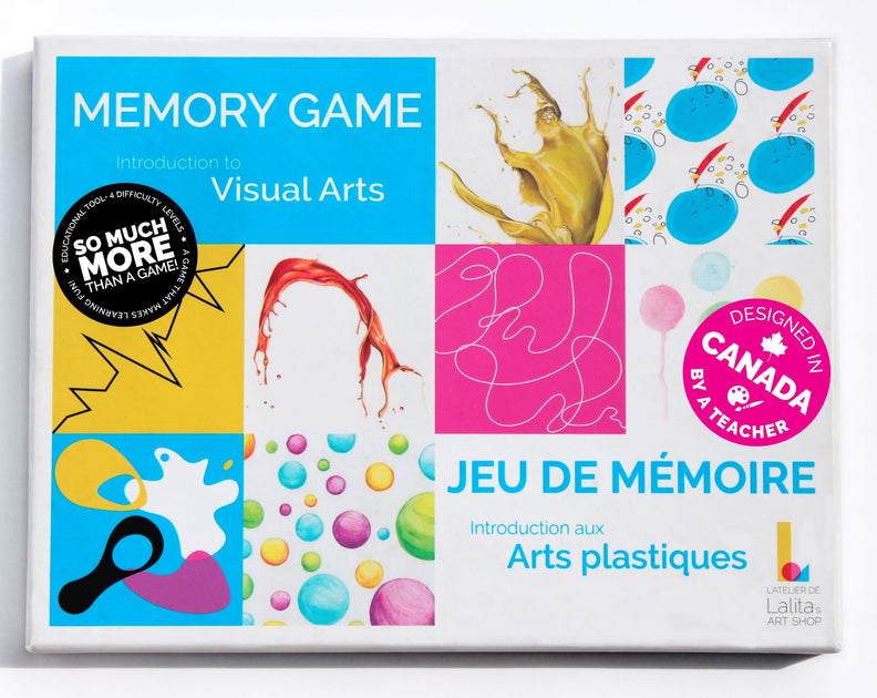 Memory Game: Introduction to Visual Arts – Lalita's Art Shop
