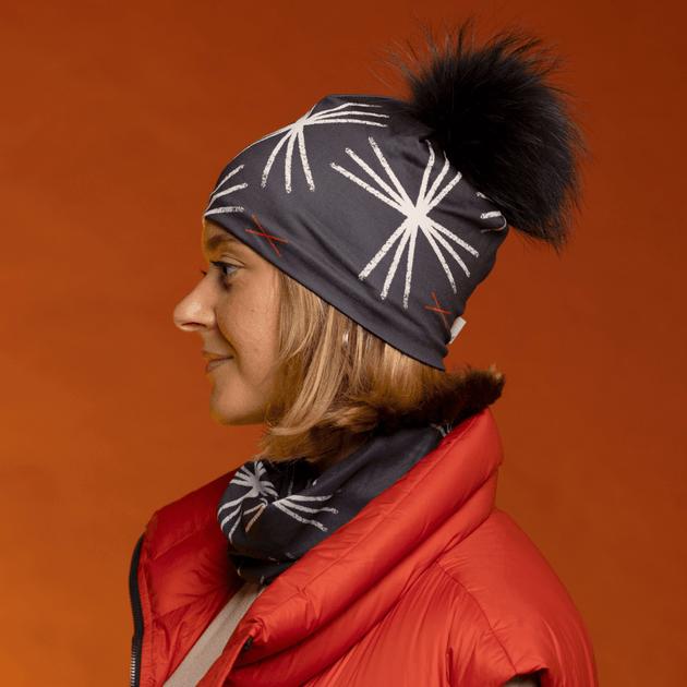 MotifX with Black Pompom – Lalita's Art Shop